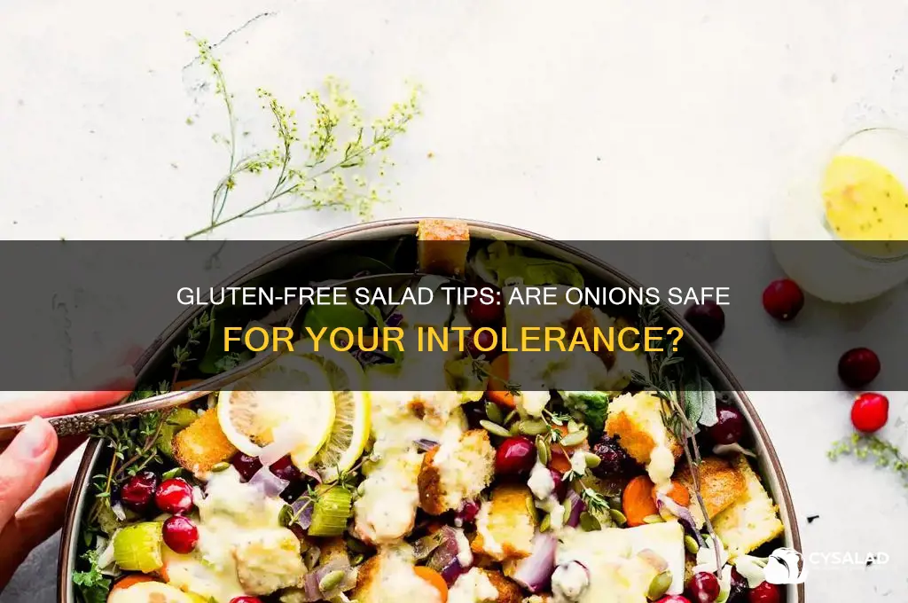 Gluten-Free Salad Tips: Are Onions Safe For Your Intolerance? | CySalad