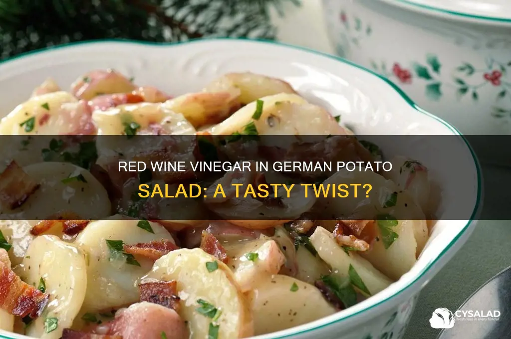 Red Wine Vinegar In German Potato Salad: A Tasty Twist? | CySalad