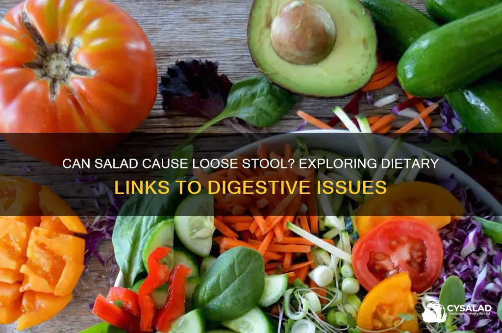 Can Salad Cause Loose Stool? Exploring Dietary Links To Digestive ...