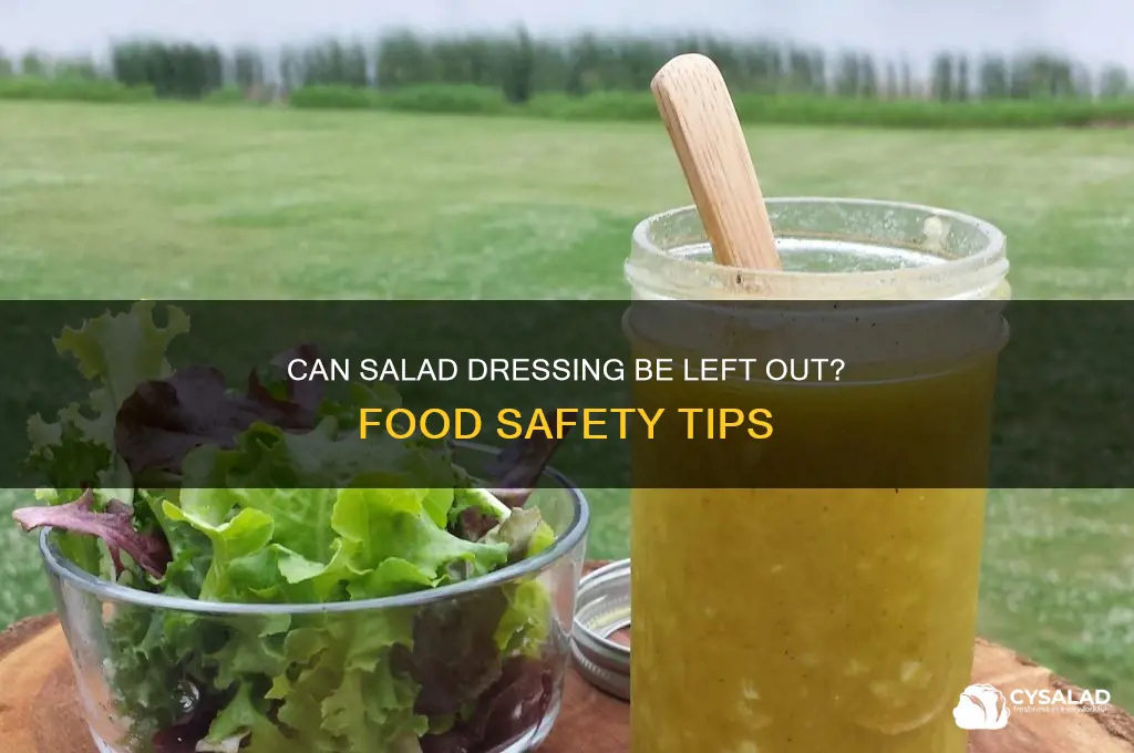 Can Salad Dressing Be Left Out? Food Safety Tips | CySalad