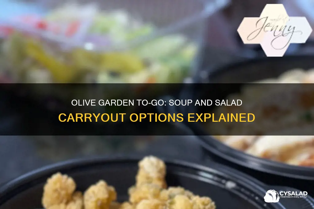 Olive Garden To-Go: Soup And Salad Carryout Options Explained | CySalad