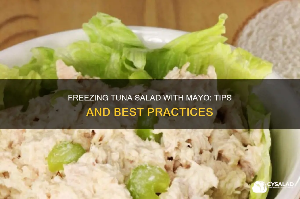 Freezing Tuna Salad With Mayo: Tips And Best Practices | CySalad