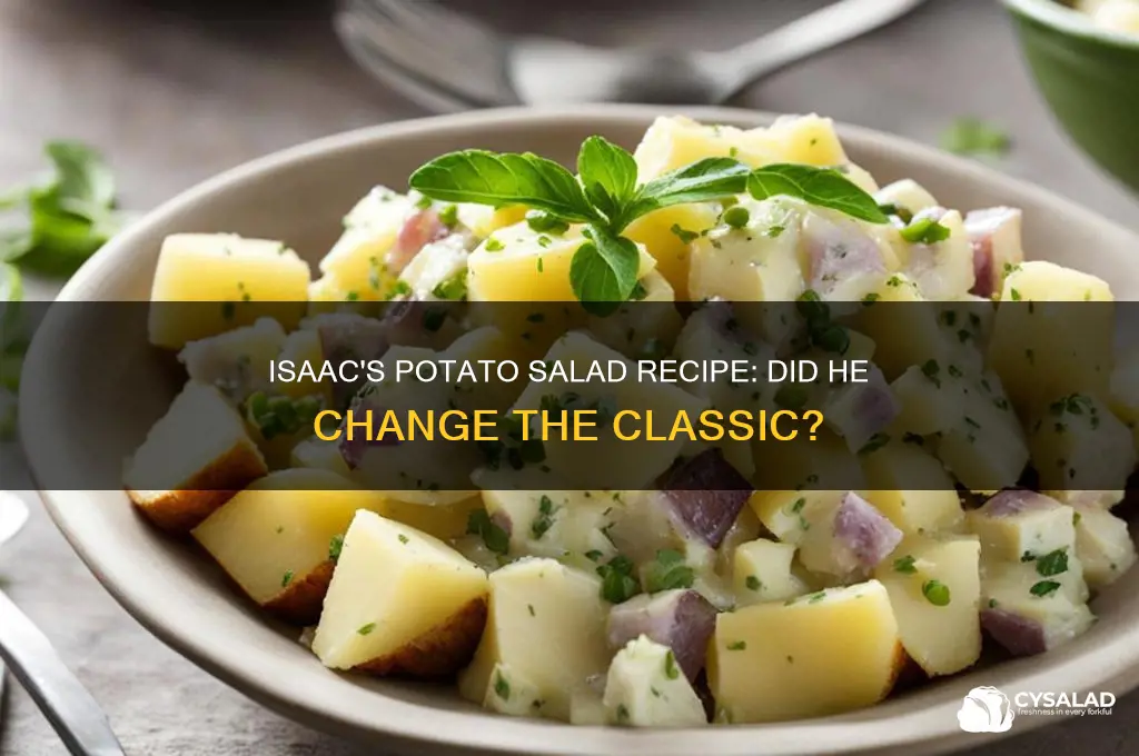 Isaac's Potato Salad Recipe: Did He Change The Classic? | CySalad