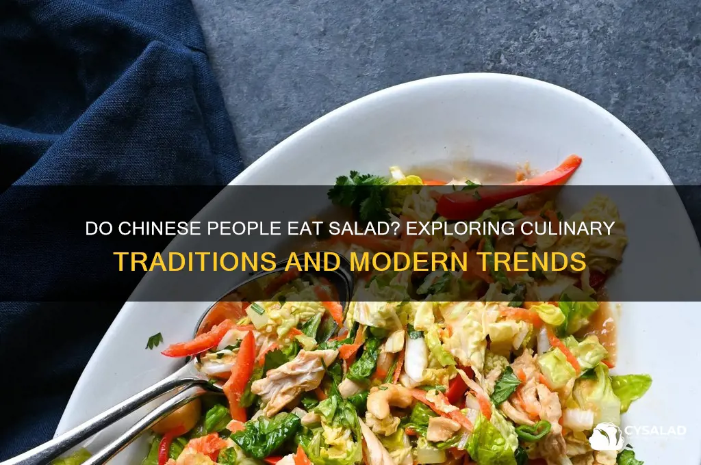 Do Chinese People Eat Salad? Exploring Culinary Traditions And Modern ...
