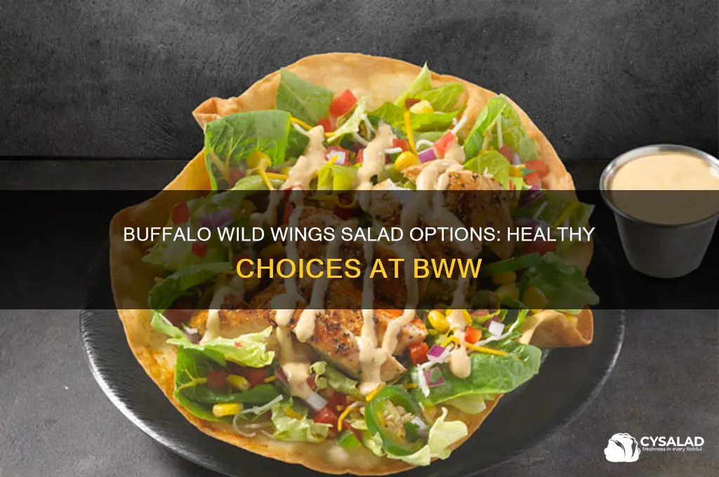 Buffalo Wild Wings Salad Options: Healthy Choices At Bww | CySalad
