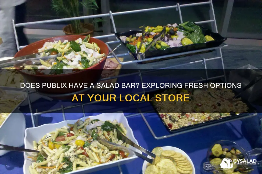 Does Publix Have A Salad Bar? Exploring Fresh Options At Your Local ...