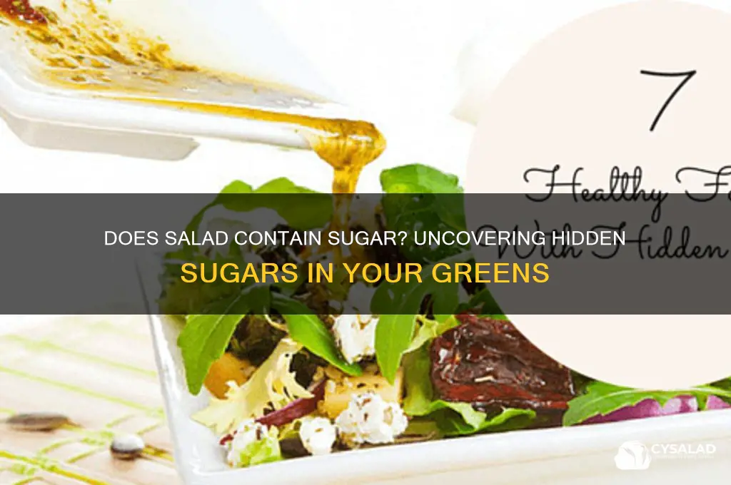 Does Salad Contain Sugar? Uncovering Hidden Sugars In Your Greens | CySalad