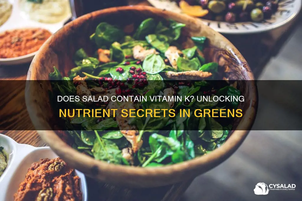 Does Salad Contain Vitamin K? Unlocking Nutrient Secrets In Greens ...