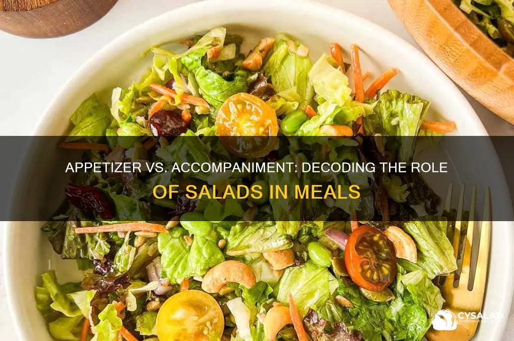 Appetizer Vs. Accompaniment: Decoding The Role Of Salads In Meals | CySalad