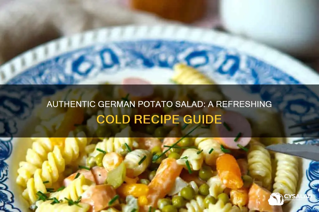 Authentic German Potato Salad: A Refreshing Cold Recipe Guide | CySalad