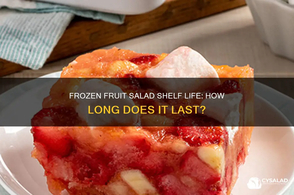 Frozen Fruit Salad Shelf Life: How Long Does It Last? | CySalad