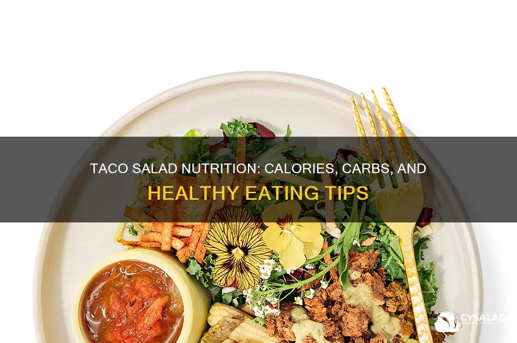 Taco Salad Nutrition: Calories, Carbs, And Healthy Eating Tips | CySalad