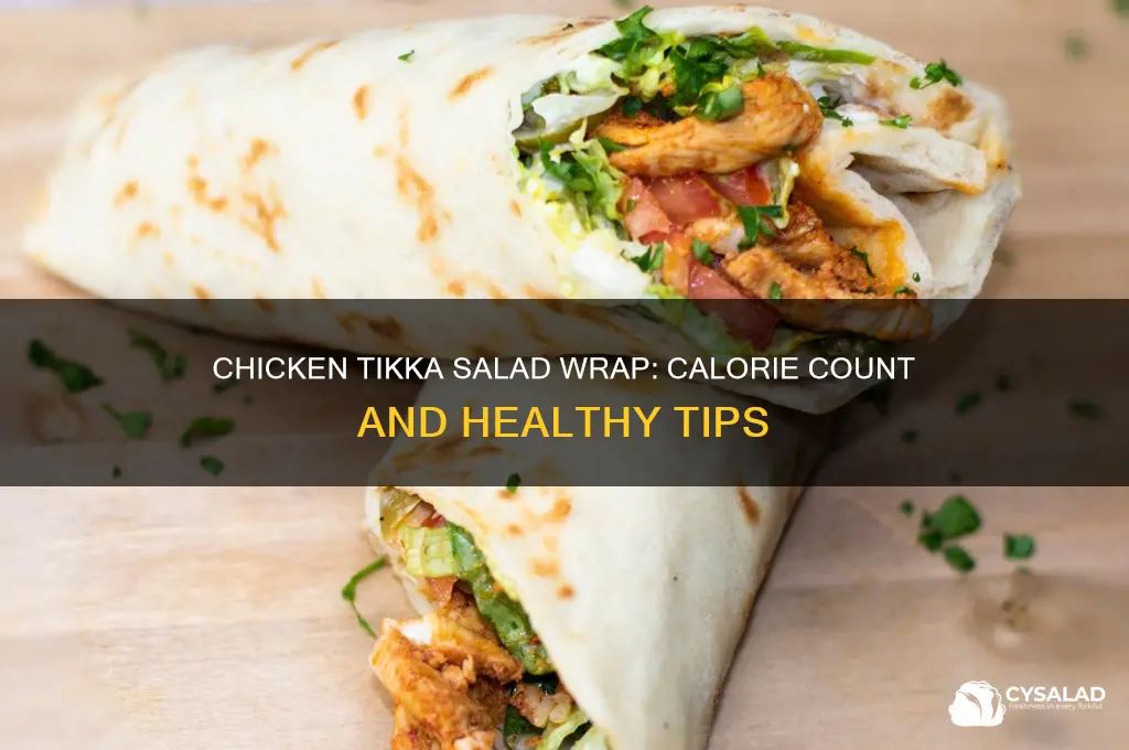 Chicken Tikka Salad Wrap: Calorie Count And Healthy Tips | CySalad