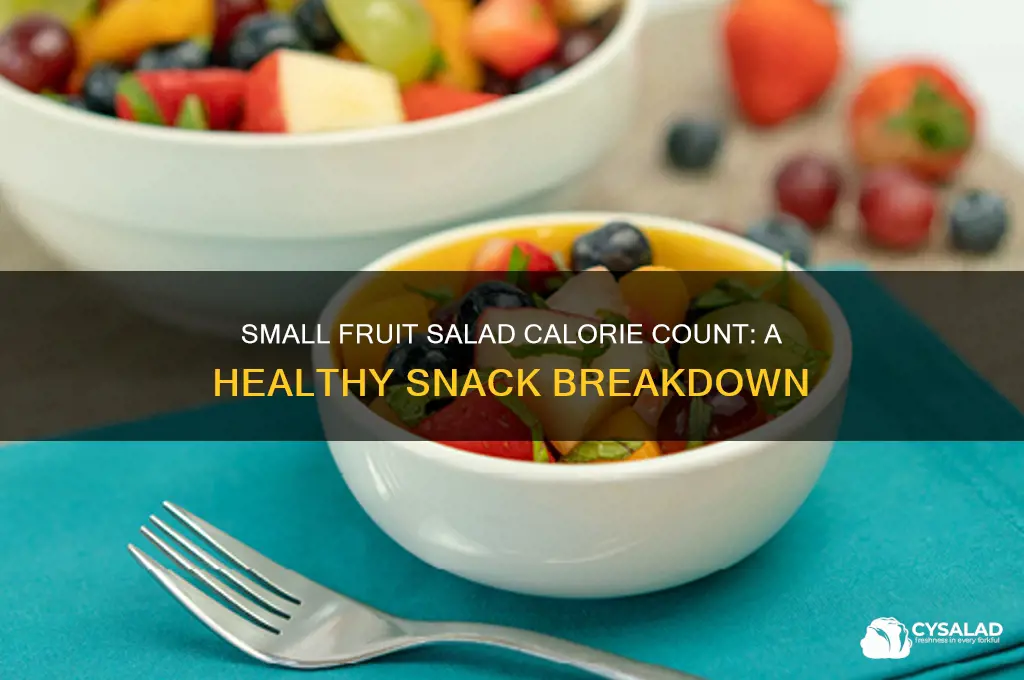 Small Fruit Salad Calorie Count: A Healthy Snack Breakdown | CySalad