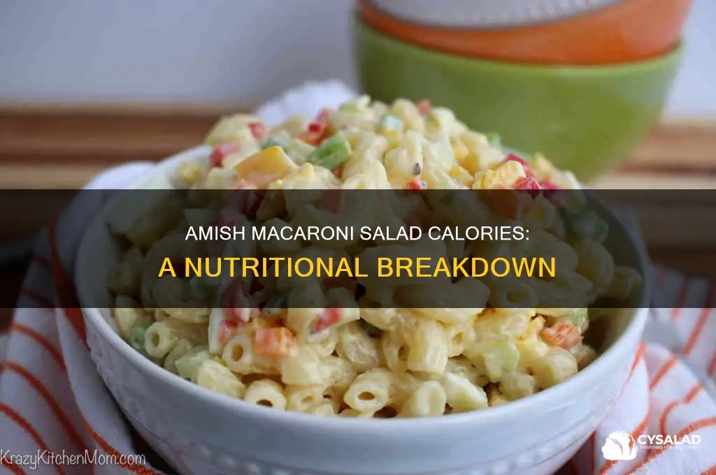 Amish Macaroni Salad Calories: A Nutritional Breakdown | CySalad