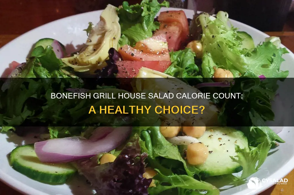 Bonefish Grill House Salad Calorie Count: A Healthy Choice? | CySalad