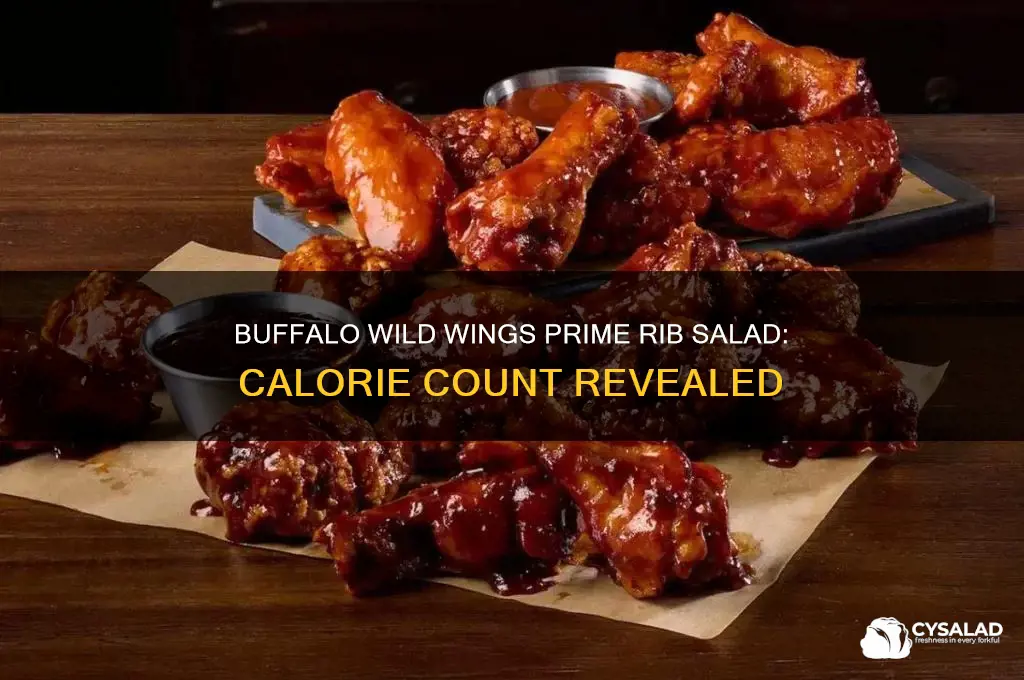 Buffalo Wild Wings Prime Rib Salad: Calorie Count Revealed | CySalad
