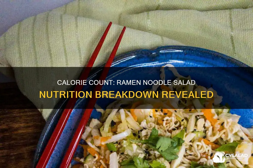 Calorie Count: Ramen Noodle Salad Nutrition Breakdown Revealed | CySalad