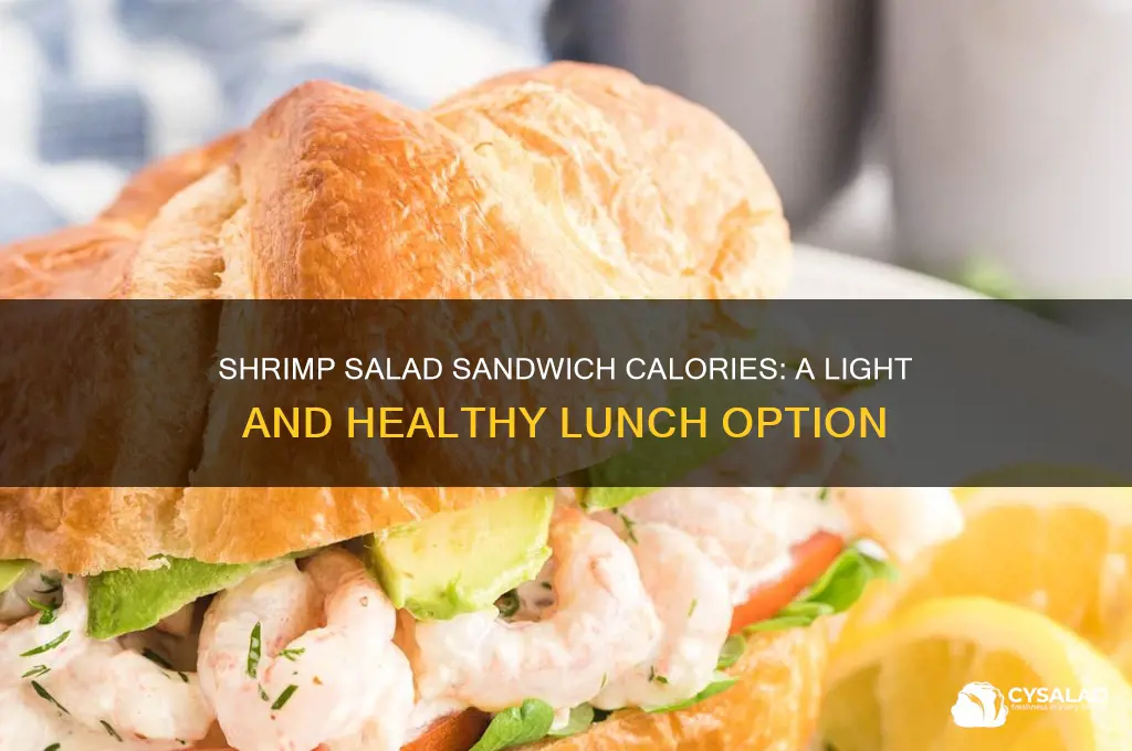 Shrimp Salad Sandwich Calories: A Light And Healthy Lunch Option | CySalad