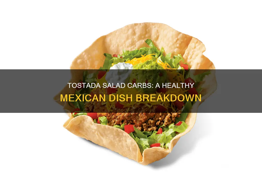 Tostada Salad Carbs: A Healthy Mexican Dish Breakdown | CySalad