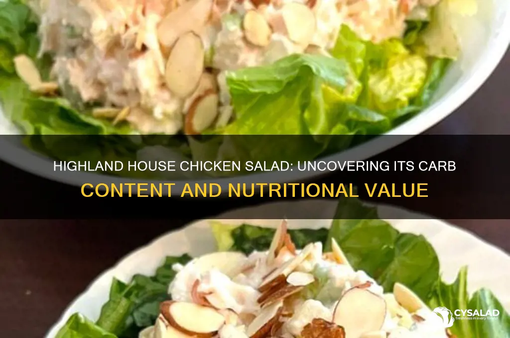 Highland House Chicken Salad: Uncovering Its Carb Content And ...