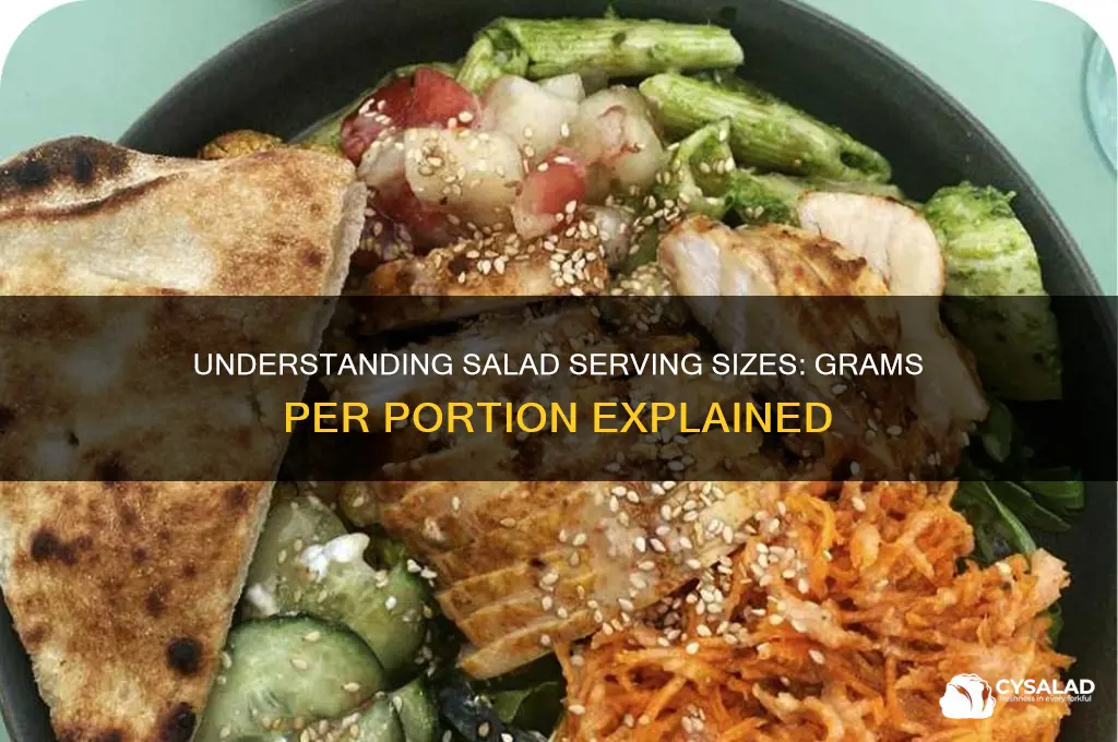 Understanding Salad Serving Sizes: Grams Per Portion Explained | CySalad