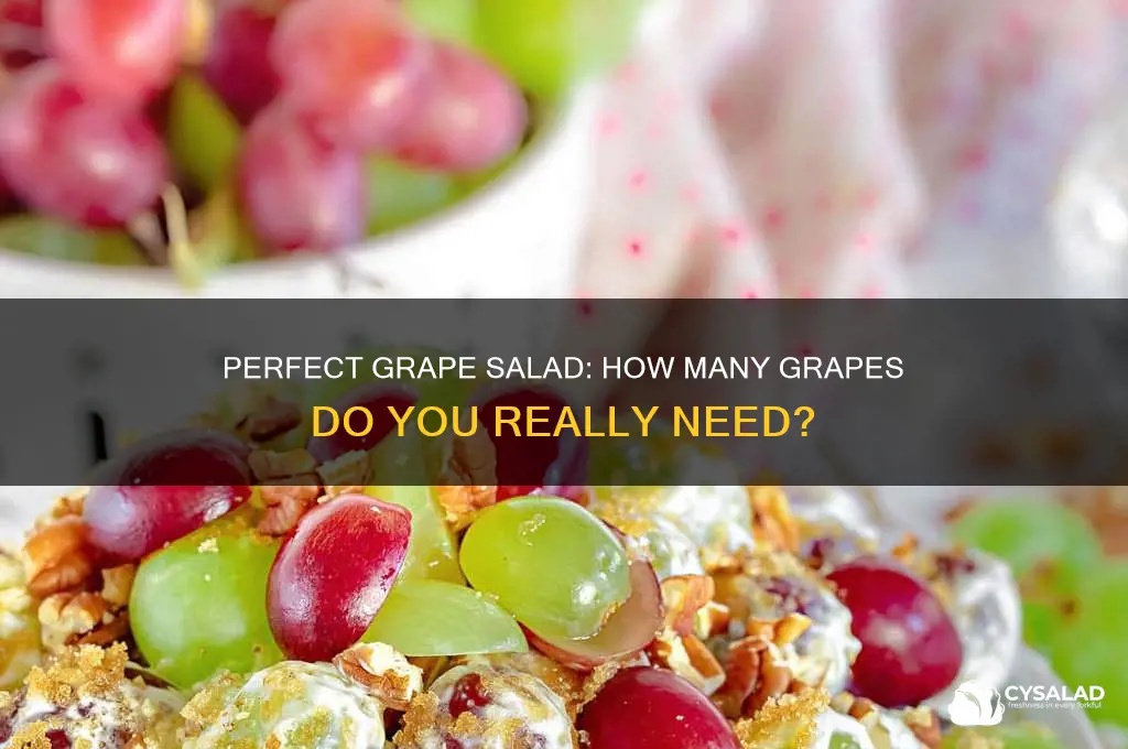 Perfect Grape Salad: How Many Grapes Do You Really Need? | CySalad