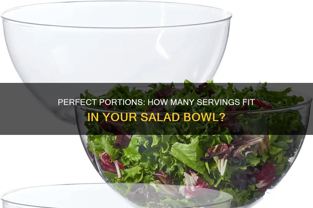 Perfect Portions: How Many Servings Fit In Your Salad Bowl? | CySalad
