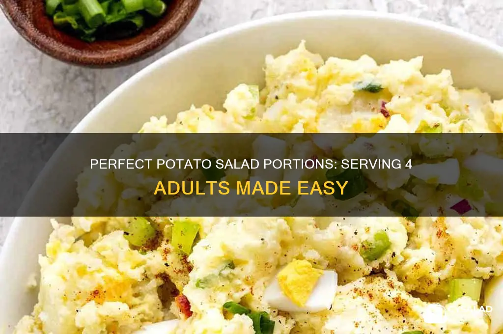 Perfect Potato Salad Portions: Serving 4 Adults Made Easy | CySalad