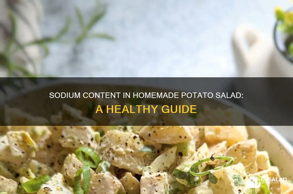 Sodium Content In Homemade Potato Salad: A Healthy Guide | CySalad