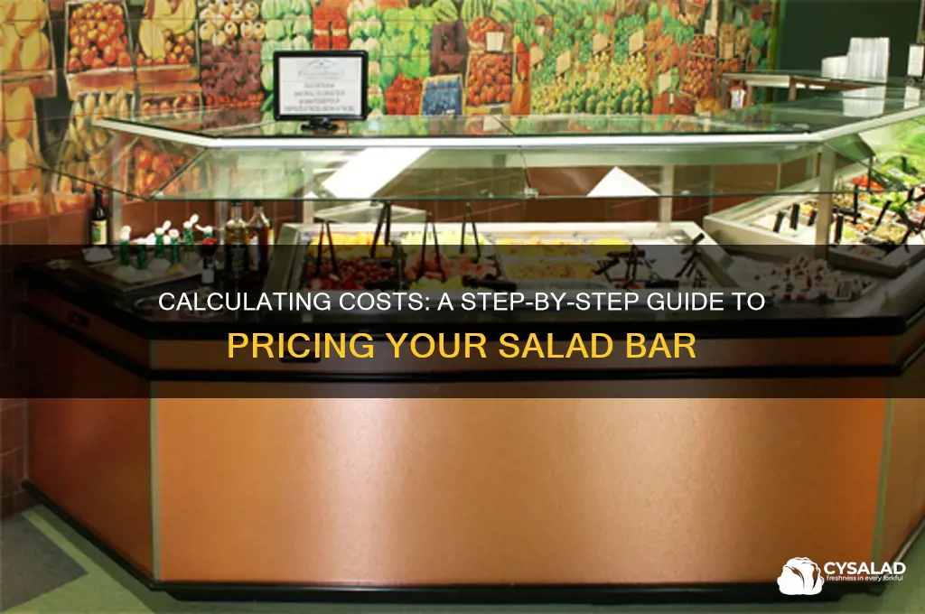 Calculating Costs: A Step-By-Step Guide To Pricing Your Salad Bar | CySalad