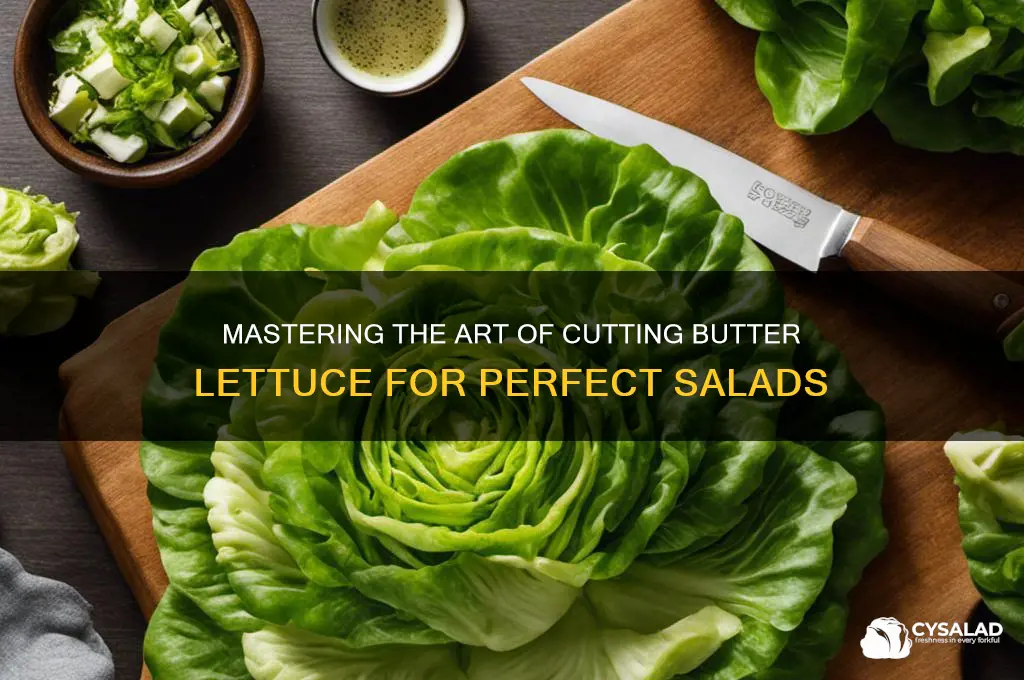 Mastering The Art Of Cutting Butter Lettuce For Perfect Salads | CySalad
