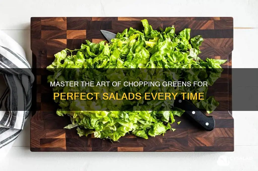 Master The Art Of Chopping Greens For Perfect Salads Every Time | CySalad