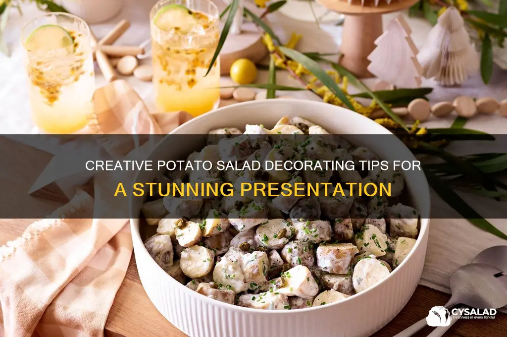 Creative Potato Salad Decorating Tips For A Stunning Presentation | CySalad