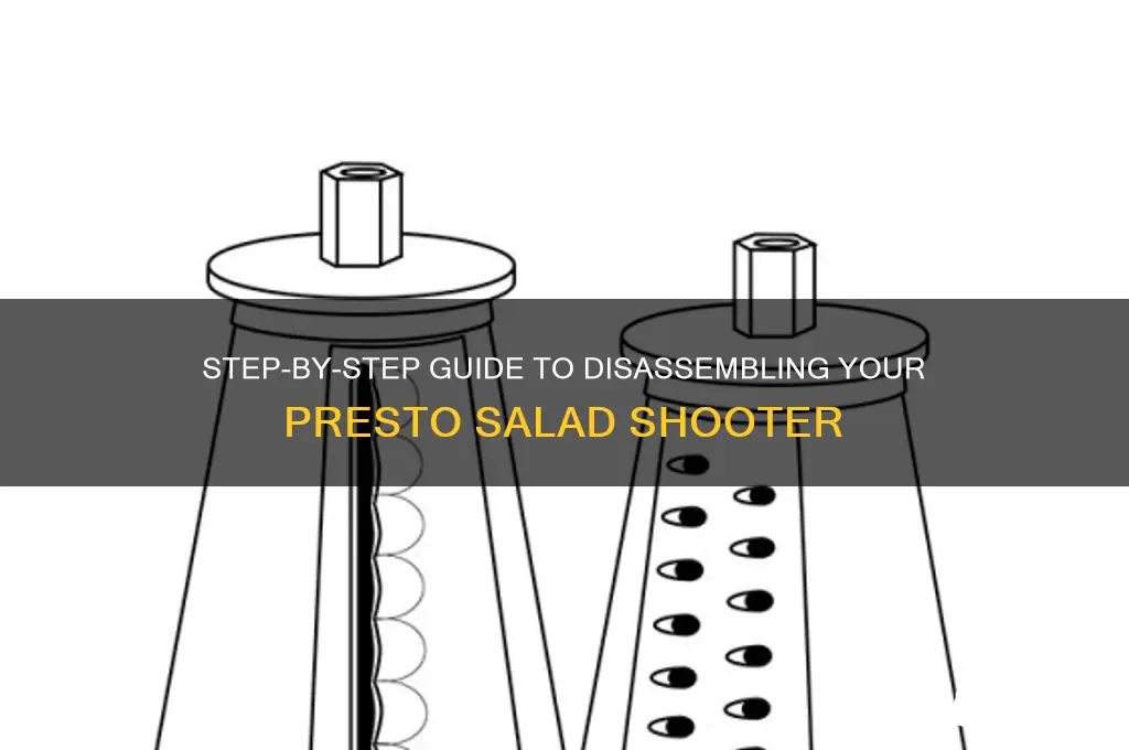Step-By-Step Guide To Disassembling Your Presto Salad Shooter | CySalad
