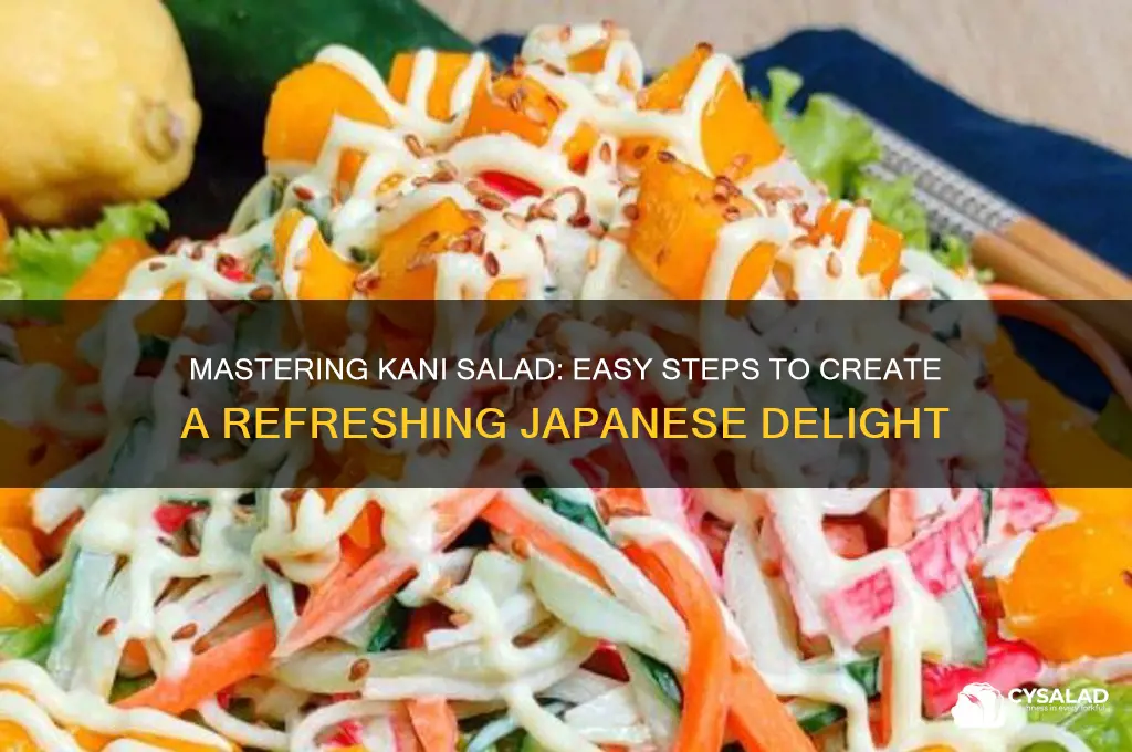 Mastering Kani Salad: Easy Steps To Create A Refreshing Japanese ...