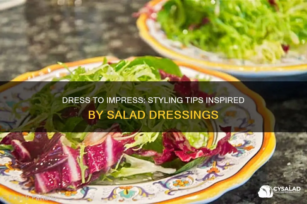 Dress To Impress: Styling Tips Inspired By Salad Dressings | CySalad