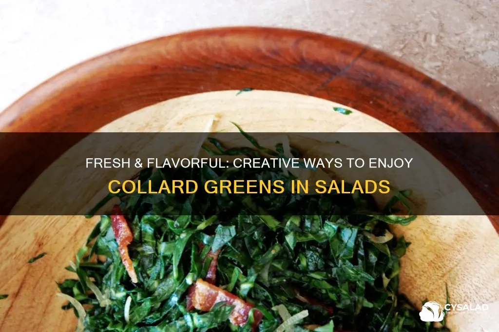Fresh & Flavorful: Creative Ways To Enjoy Collard Greens In Salads ...