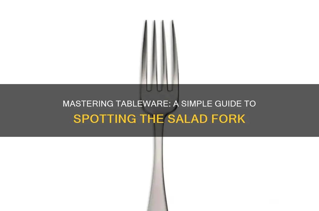 Mastering Tableware: A Simple Guide To Spotting The Salad Fork | CySalad