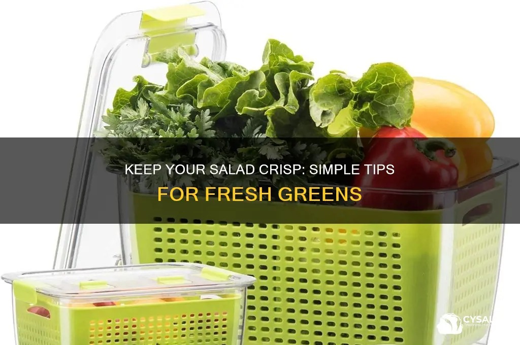 Keep Your Salad Crisp: Simple Tips For Fresh Greens | CySalad