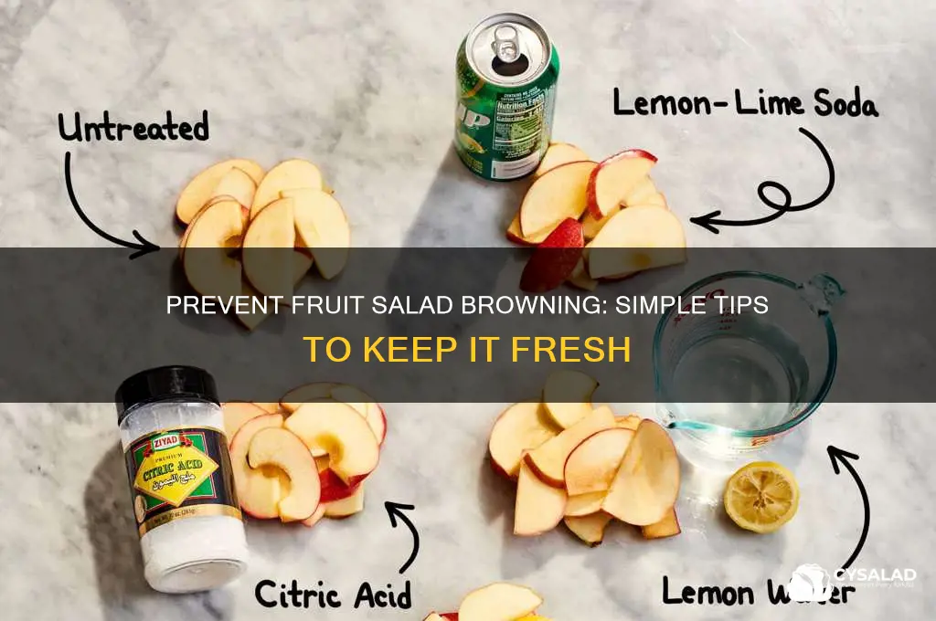 Prevent Fruit Salad Browning: Simple Tips To Keep It Fresh | CySalad