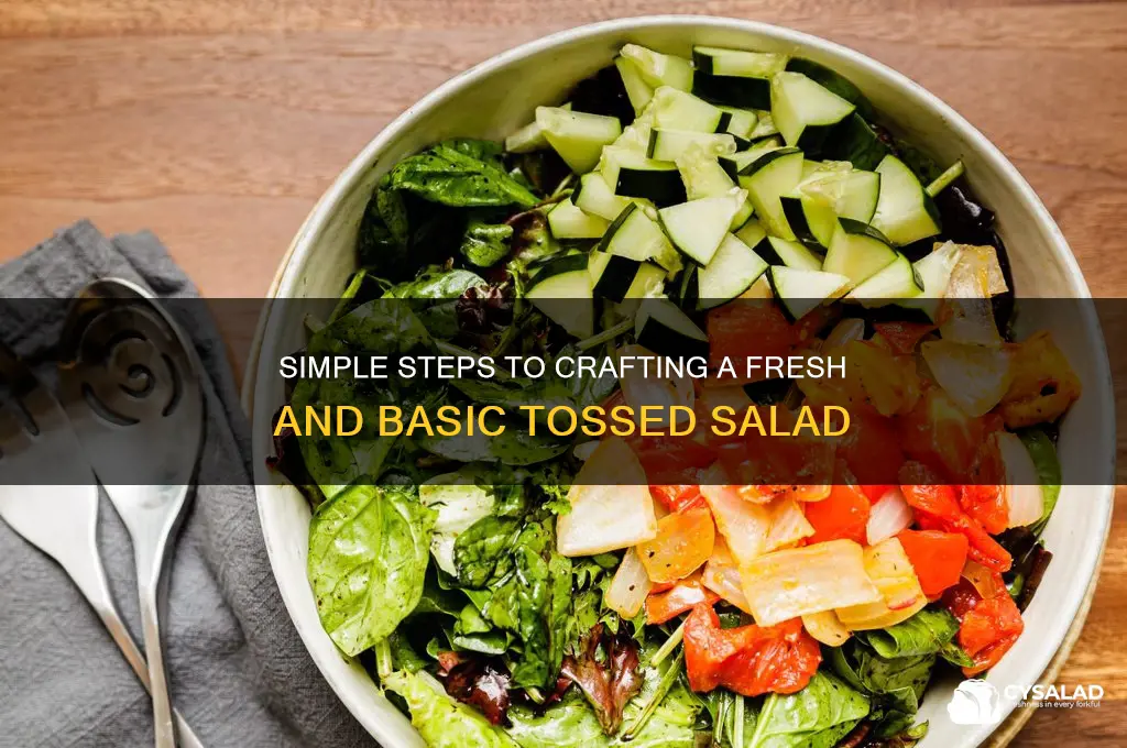 Simple Steps To Crafting A Fresh And Basic Tossed Salad | CySalad