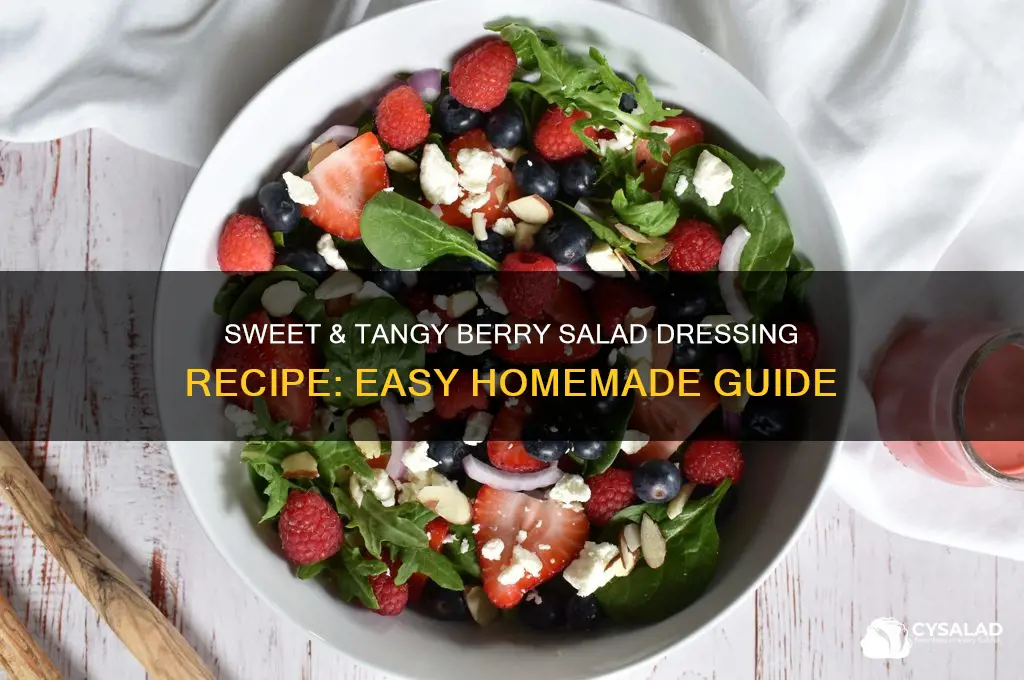 Sweet & Tangy Berry Salad Dressing Recipe: Easy Homemade Guide | CySalad