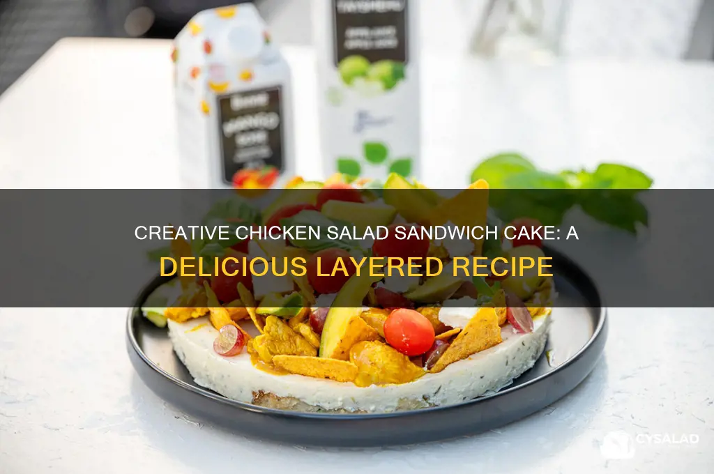 Creative Chicken Salad Sandwich Cake: A Delicious Layered Recipe | CySalad