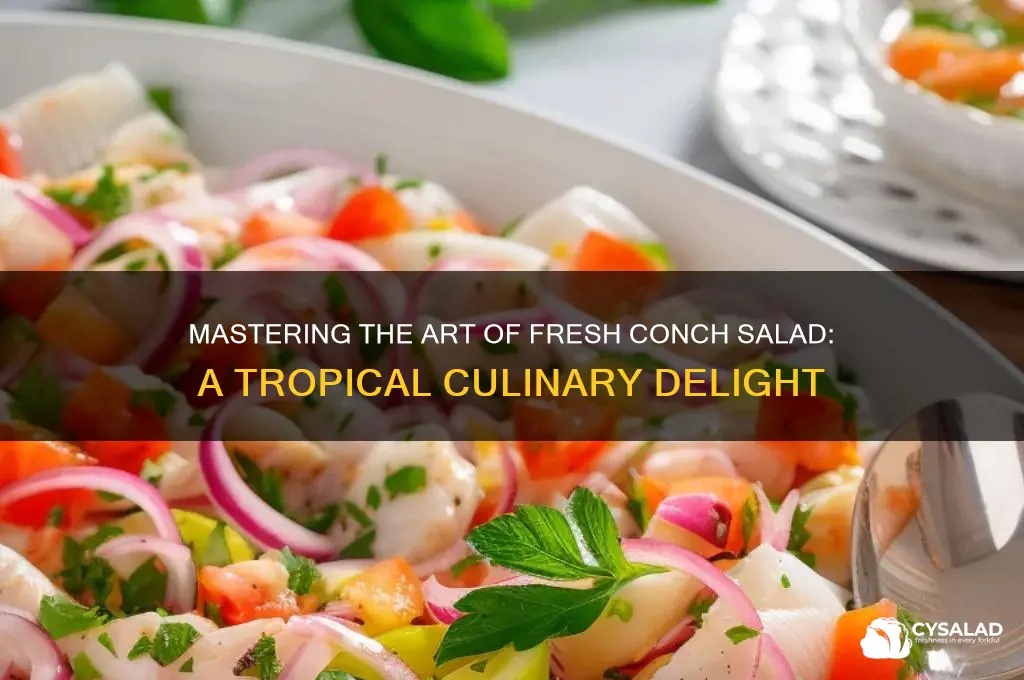 Mastering The Art Of Fresh Conch Salad: A Tropical Culinary Delight ...