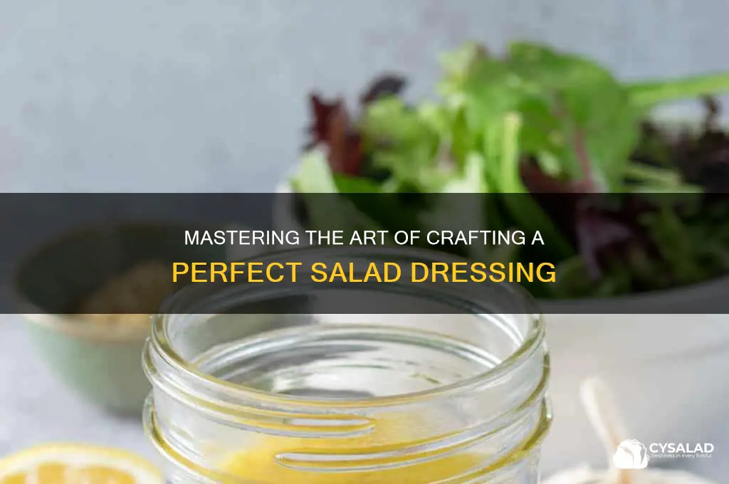 Mastering The Art Of Crafting A Perfect Salad Dressing | CySalad