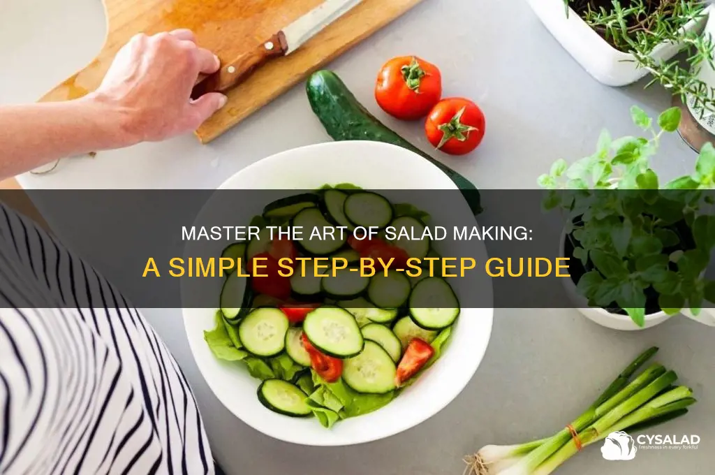 Master The Art Of Salad Making: A Simple Step-By-Step Guide | CySalad