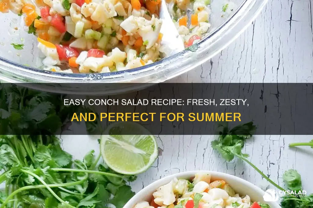 Easy Conch Salad Recipe: Fresh, Zesty, And Perfect For Summer | CySalad