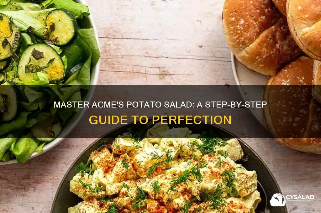 Master Acme's Potato Salad: A Step-By-Step Guide To Perfection | CySalad