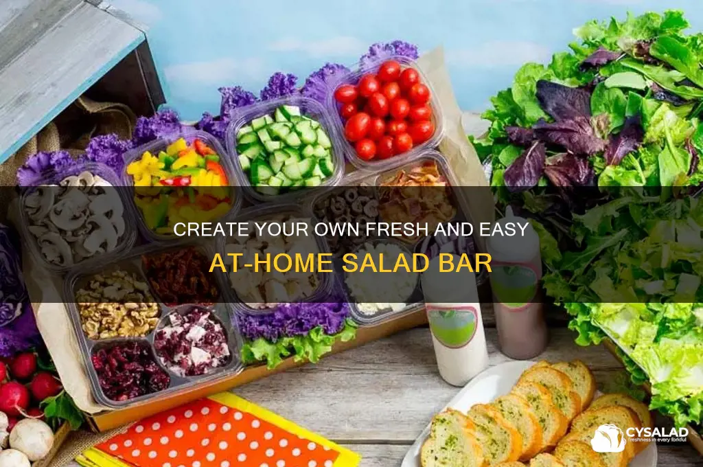 Create Your Own Fresh And Easy At-Home Salad Bar | CySalad